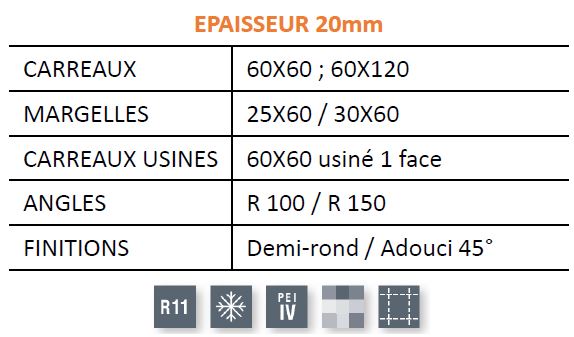 Carrelage Grès Cérame Toscane - Distripool